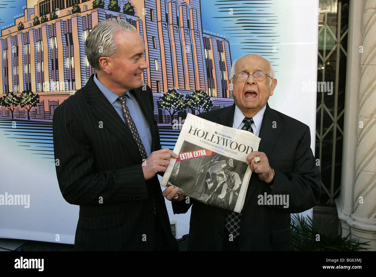 DAVID HILLER JOHNNY GRANT HOLLYWOOD HISTORIC TRUST CELEBRATES 125TH ...