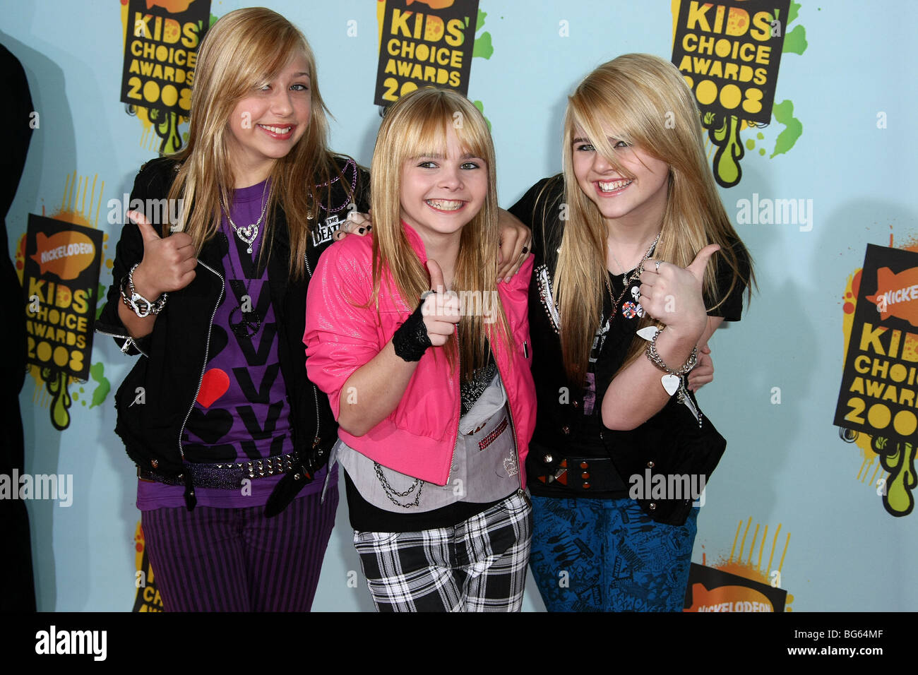 CLIQUE GIRLZ NICKELODEON'S 21ST KIDS CHOICE AWARDS UCLA WESTWOOD LOS ...