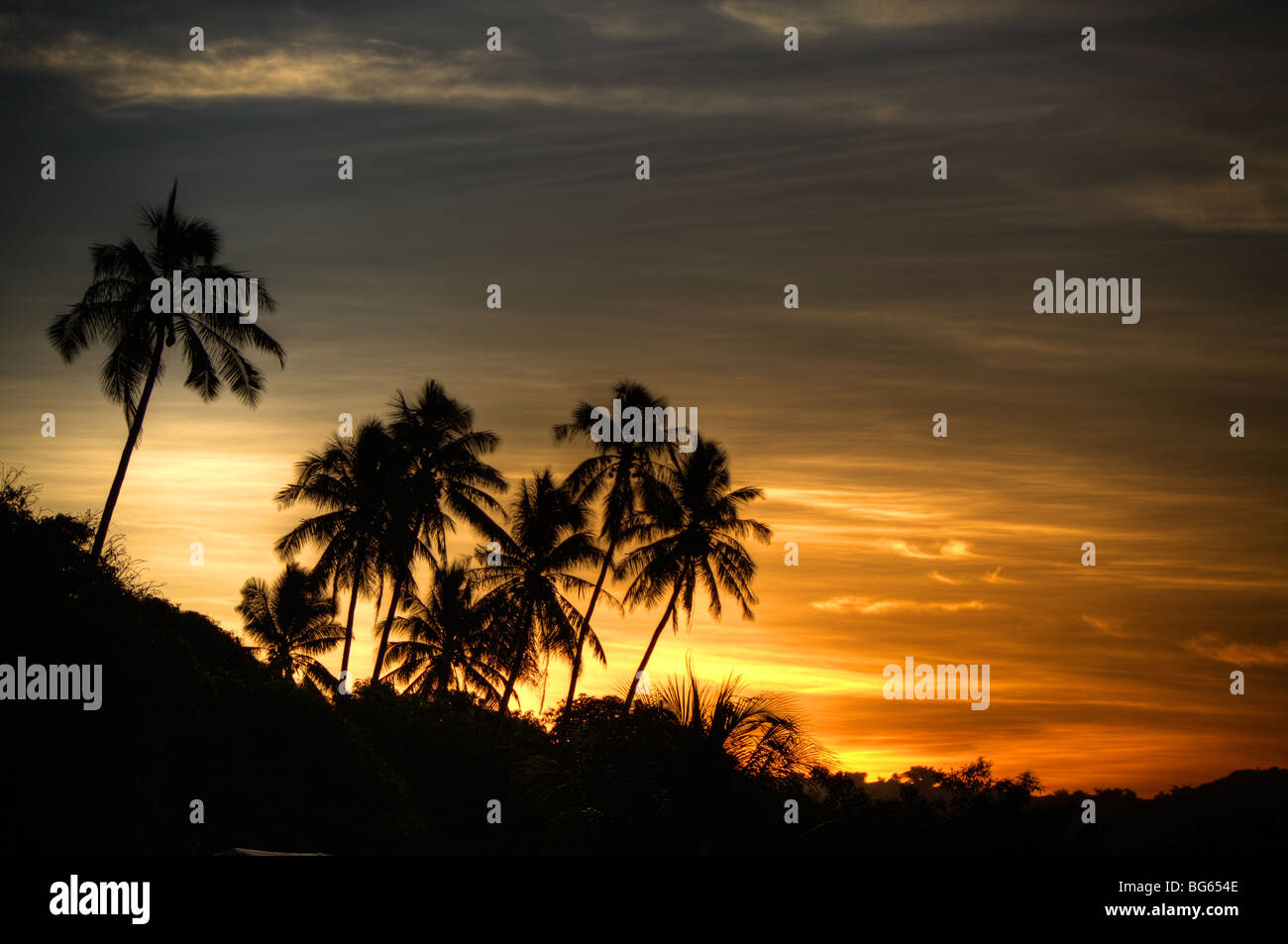 Samoa sunset hi-res stock photography and images - Alamy