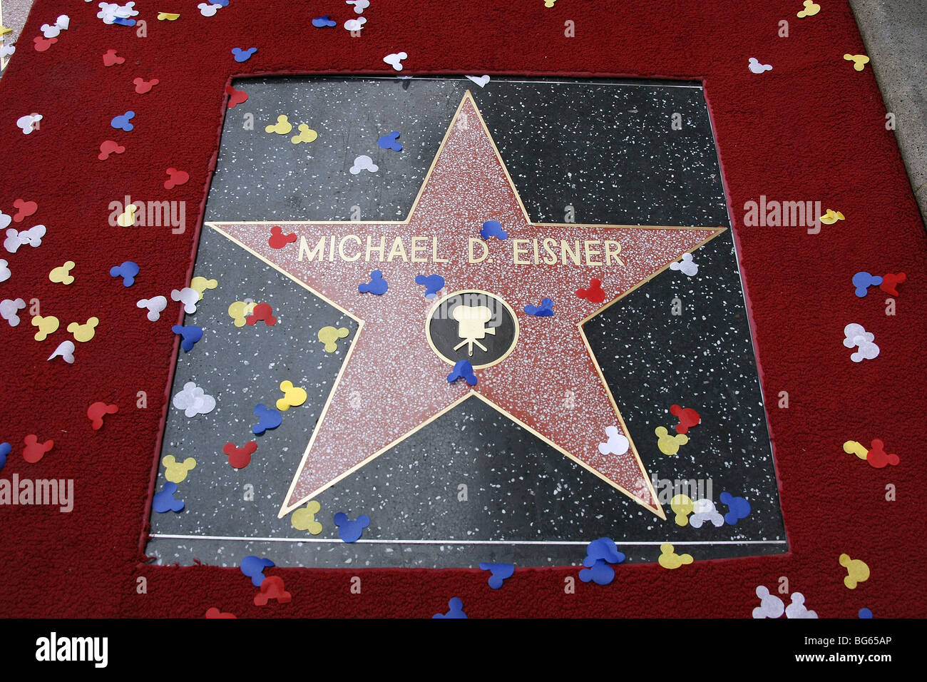 MICHAEL D. EISNER STAR MICHAEL D. EISNER HOLLYWOOD WALK OF FAME ...