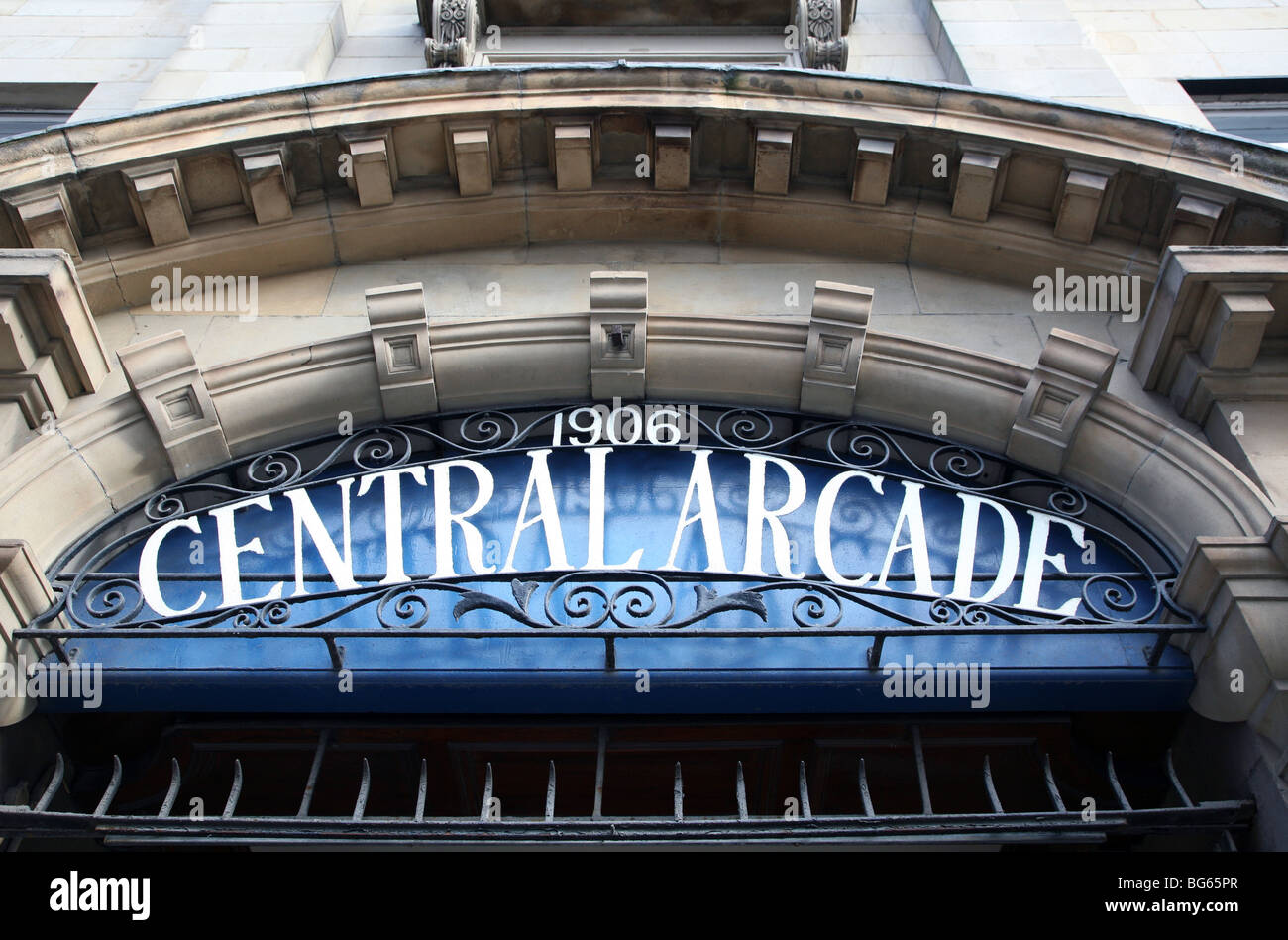 Central Arcade in Newcastle Stock Photo - Alamy