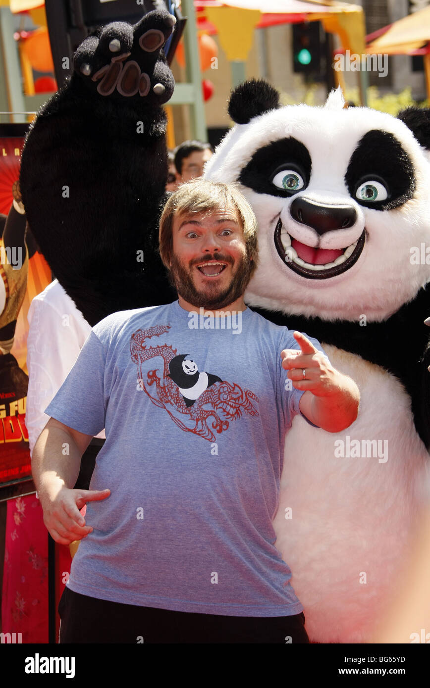 JACK BLACK KUNG FU PANDA LOS ANGELES PREMIERE GRAUMANS CHINESE ...
