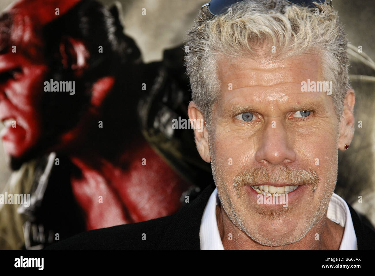 Hellboy Ron Perlman Face