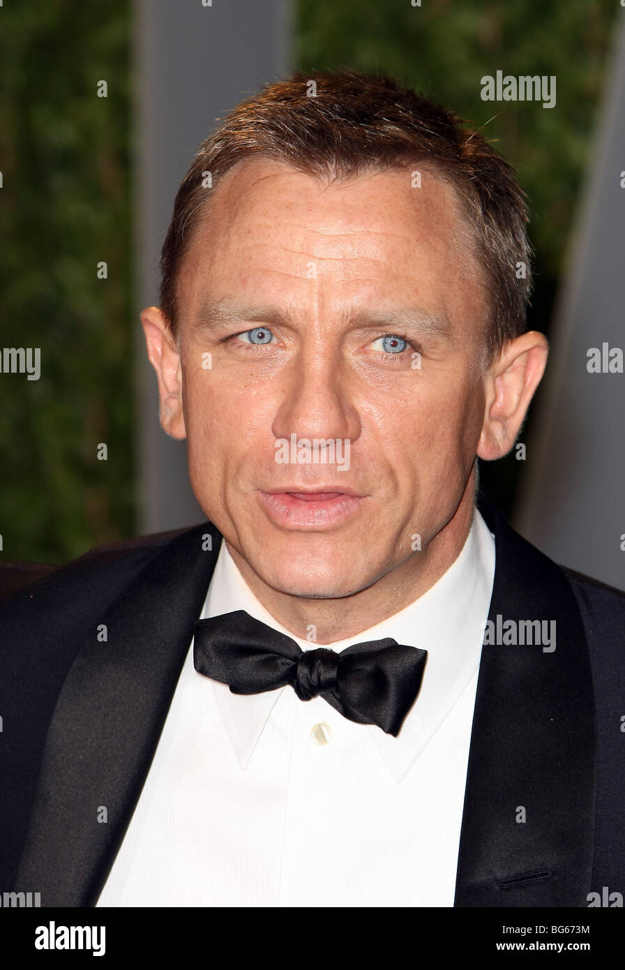 DANIEL CRAIG ACTOR WEST HOLLYWOOD LOS ANGELES CA USA 22/02/2009 Stock ...