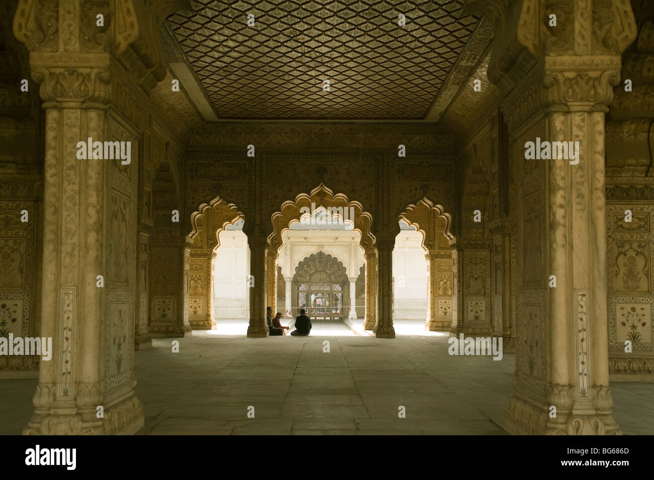 Diwan i khas red fort delhi red hi-res stock photography and images - Alamy