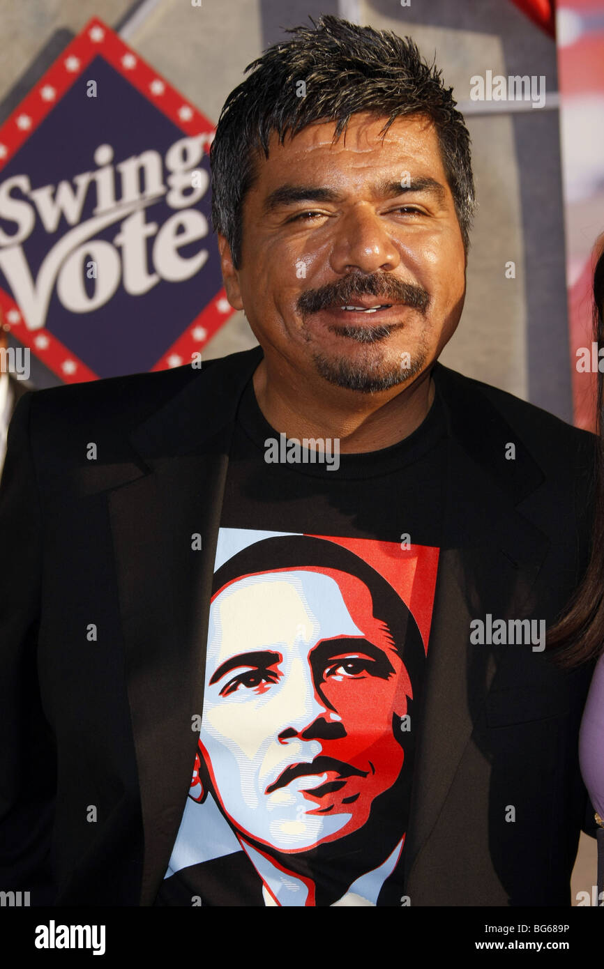 GEORGE LOPEZ SWING VOTE WORLD PREMIERE HOLLYWOOD LOS ANGELES USA 24 ...