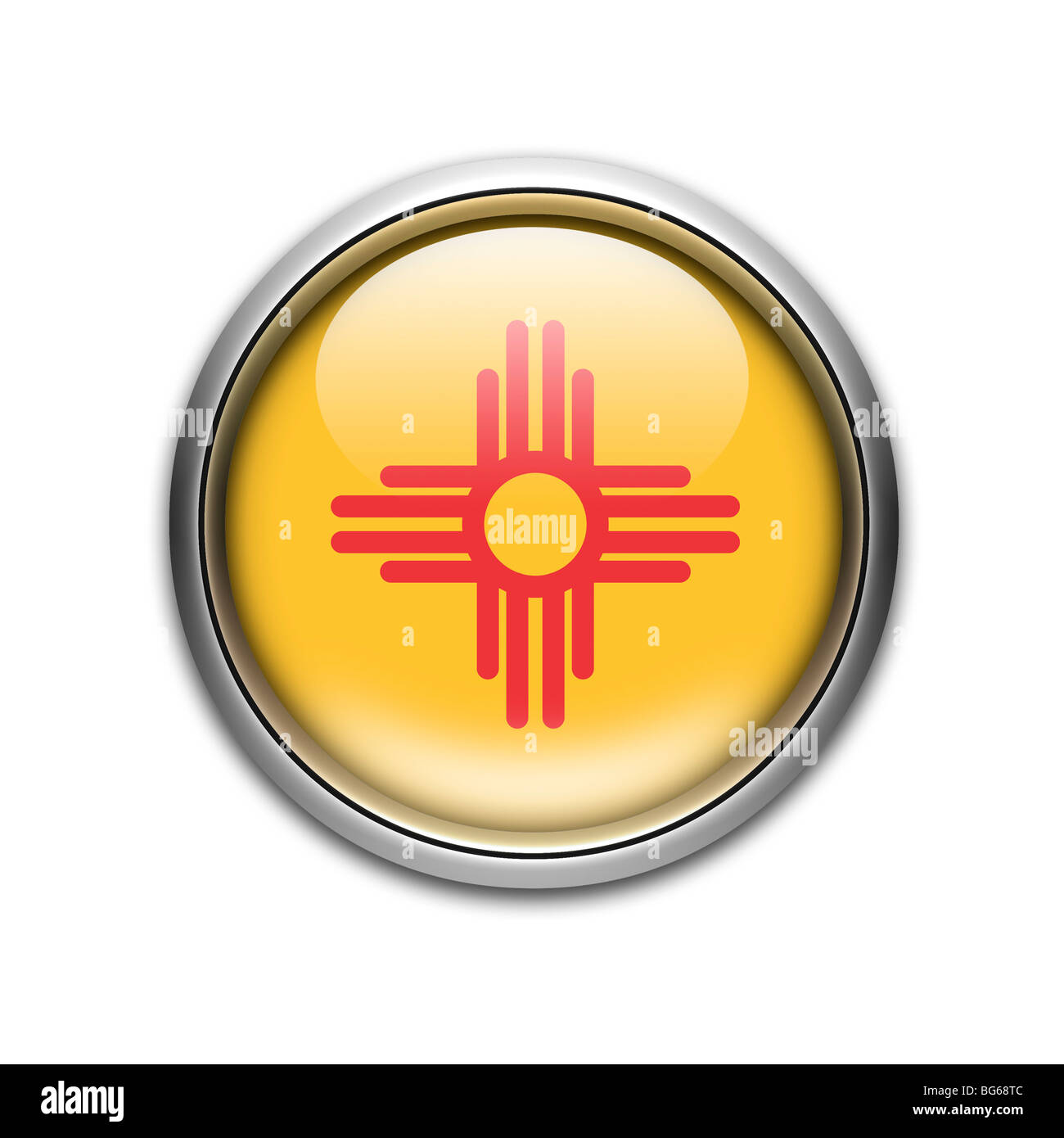 New Mexico flag Stock Photo - Alamy