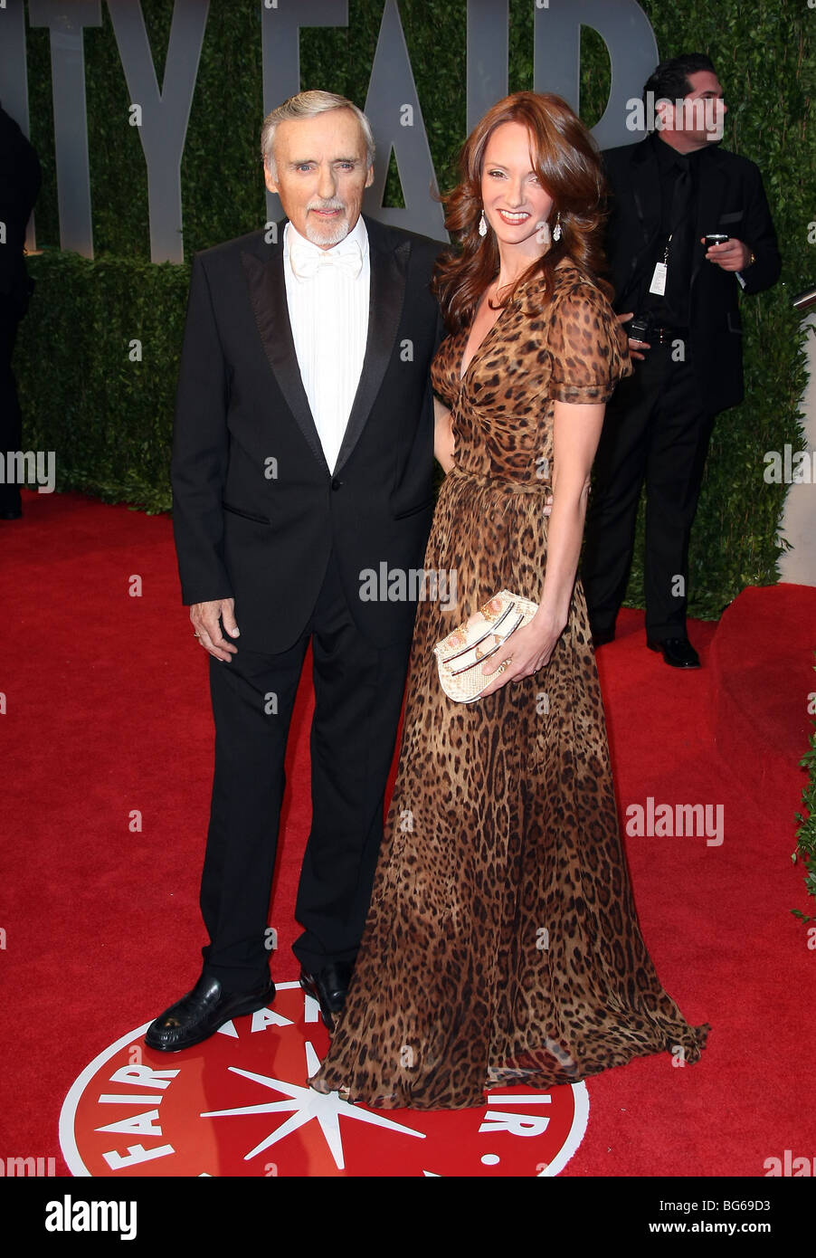 DENNIS HOPPER VICTORIA DUFFY 2009 VANITY FAIR OSCAR PARTY WEST ...