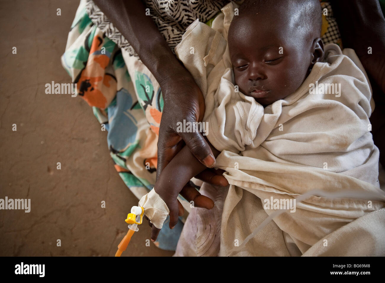 Africa medical check baby hi-res stock photography and images - Alamy