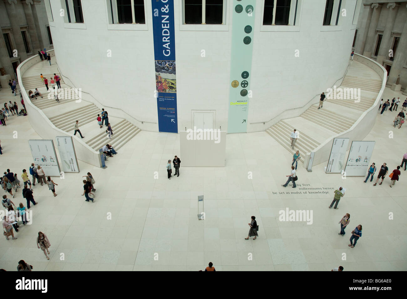 Interior view great court hi-res stock photography and images - Alamy