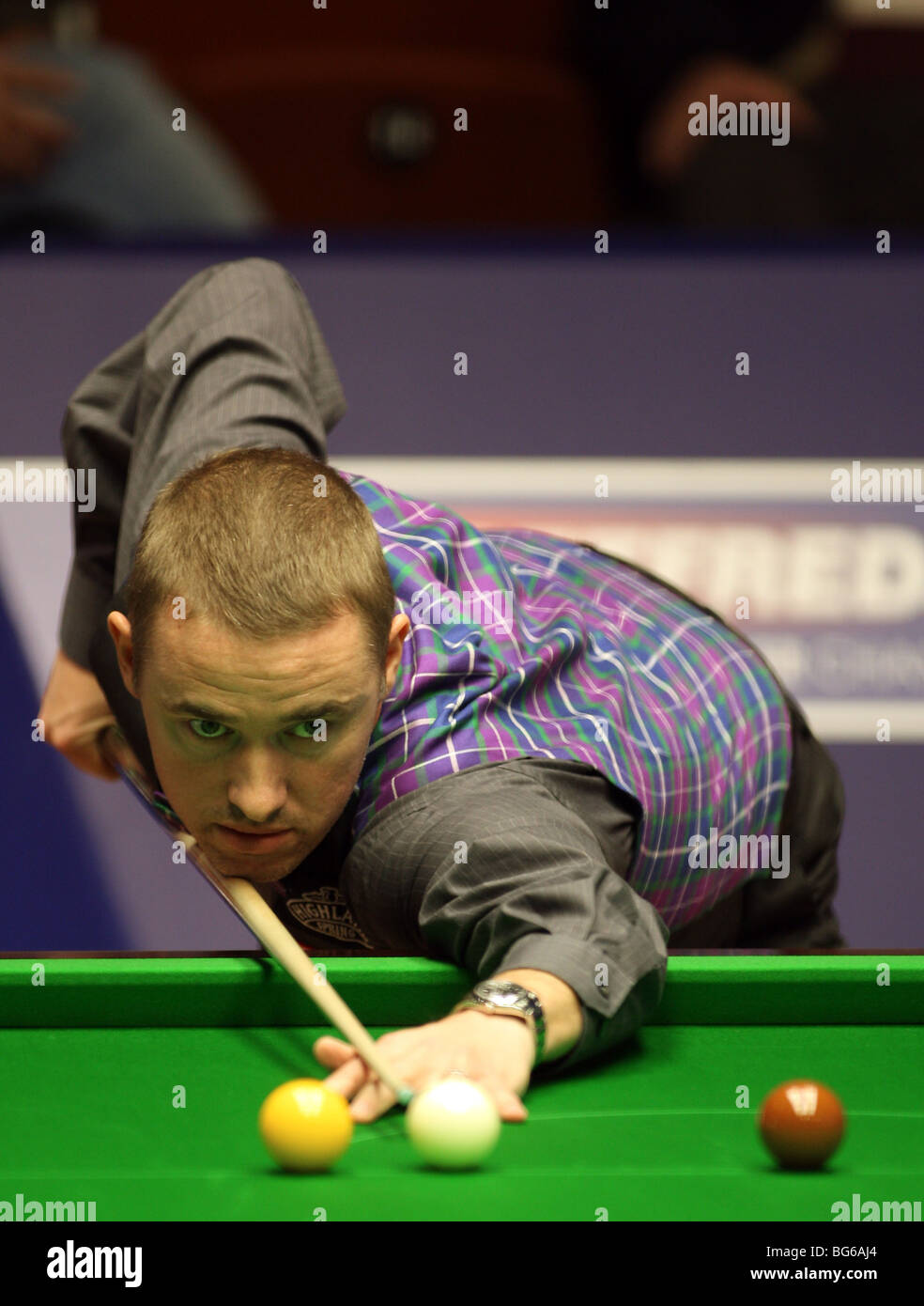 STEPHEN HENDRY MBE WORLD SNOOKER CHAMPIONSHIP THE CRUCIBLE SHEFFIELD ...