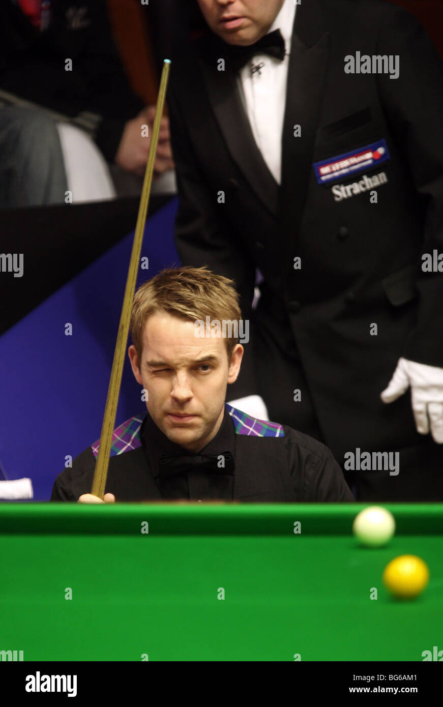 ALI CARTER WORLD SNOOKER CHAMPIONSHIP THE CRUCIBLE SHEFFIELD ENGLAND 19 ...