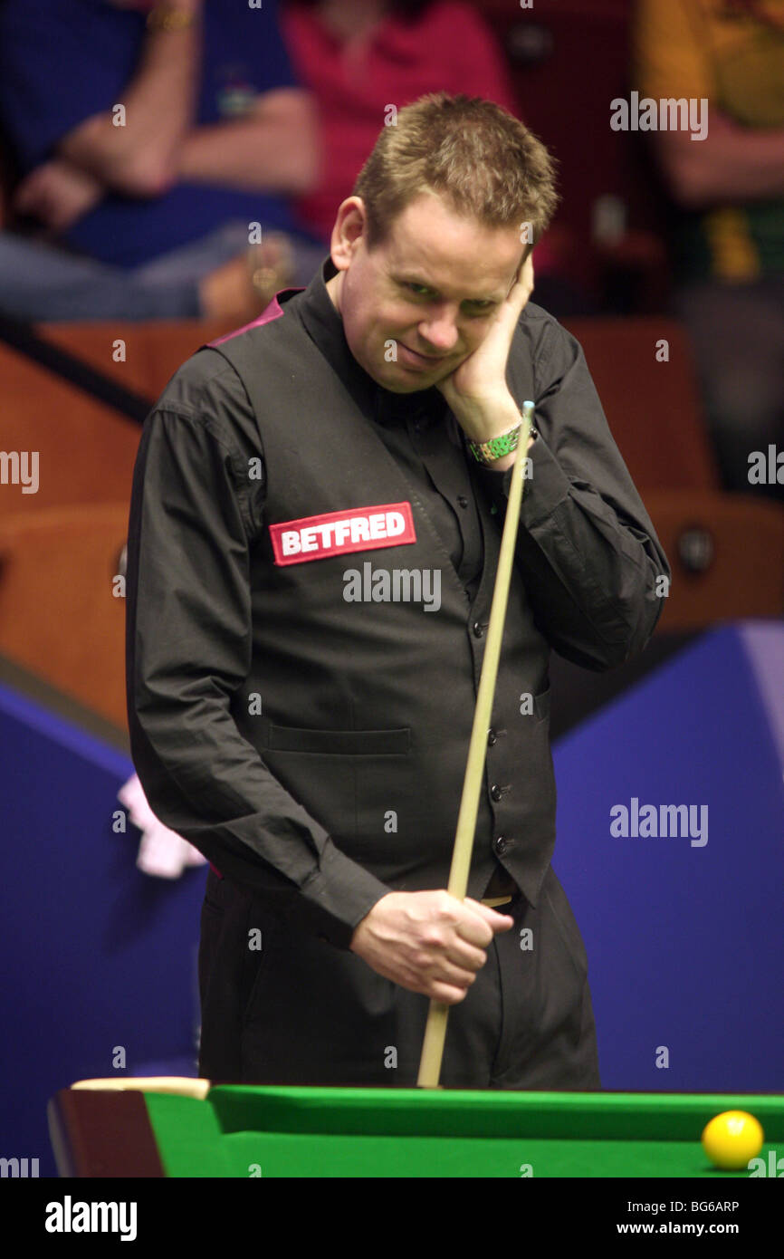 JOE SWAIL WORLD SNOOKER CHAMPIONSHIP THE CRUCIBLE SHEFFIELD ENGLAND 20 ...