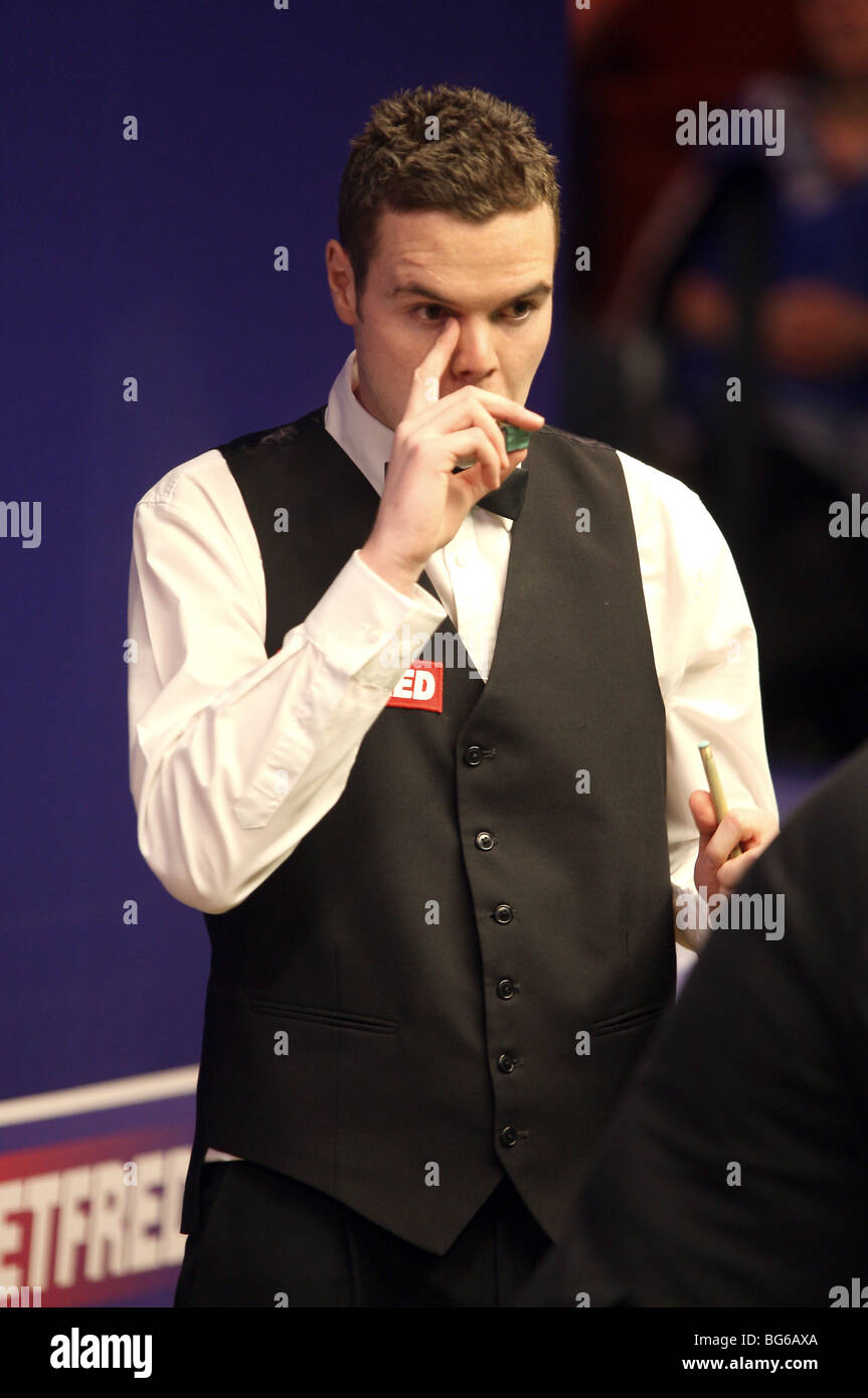 JAMIE COPE WORLD SNOOKER CHAMPIONSHIP THE CRUCIBLE SHEFFIELD ENGLAND 20 ...