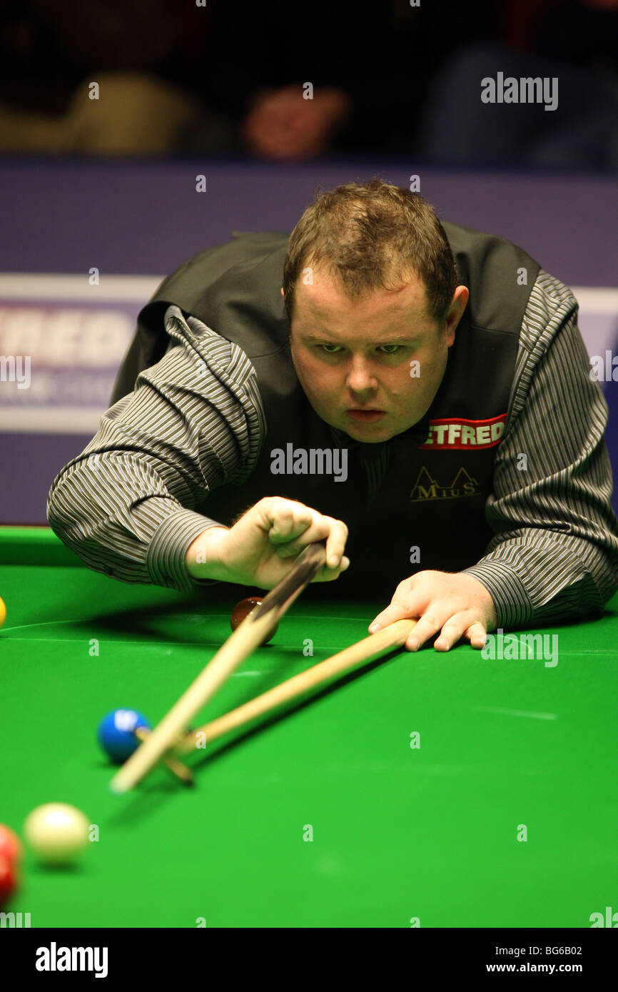 STEPHEN LEE WORLD SNOOKER CHAMPIONSHIP THE CRUCIBLE SHEFFIELD ENGLAND ...