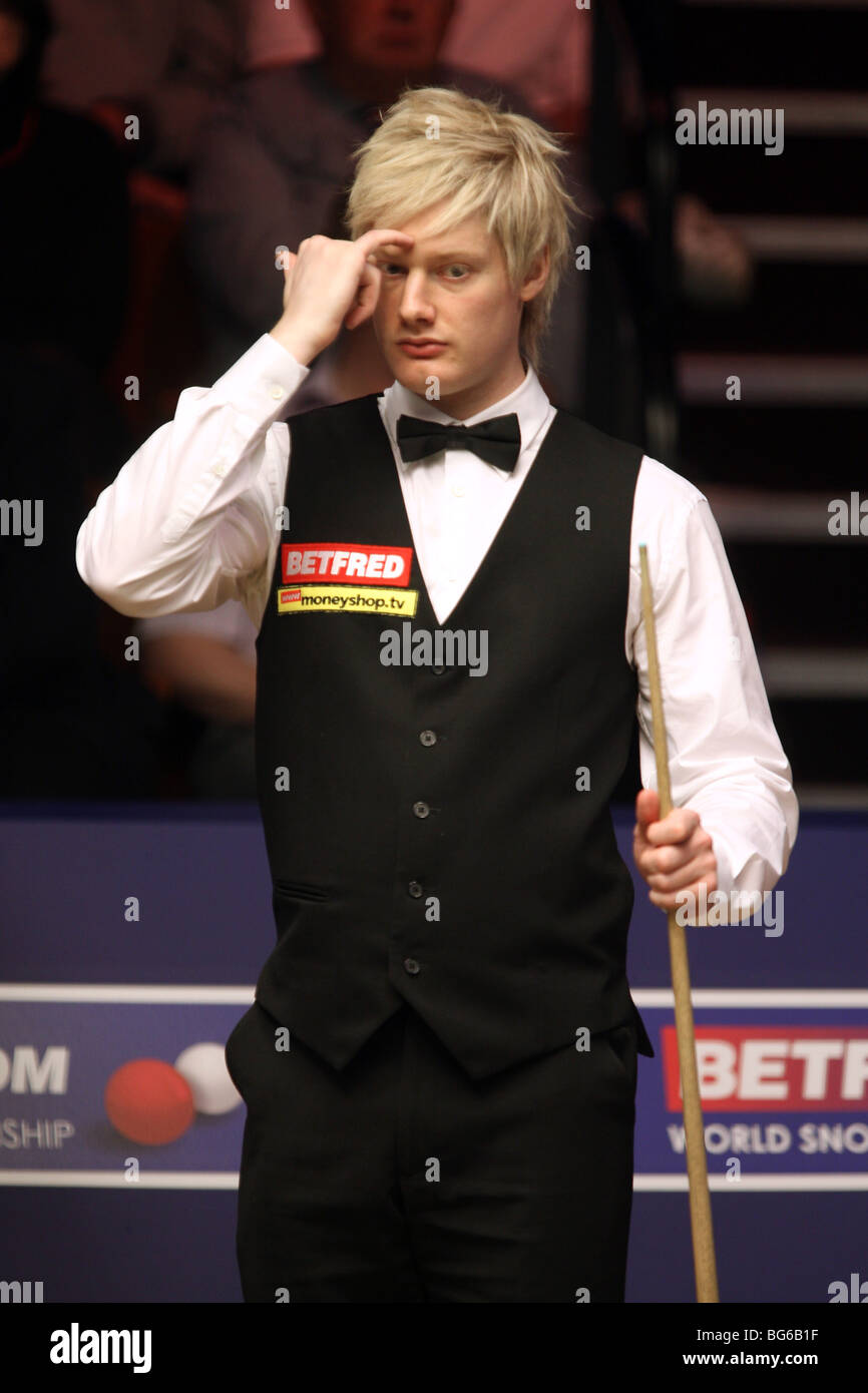 NEIL ROBERTSON WORLD SNOOKER CHAMPIONSHIP THE CRUCIBLE SHEFFIELD ...
