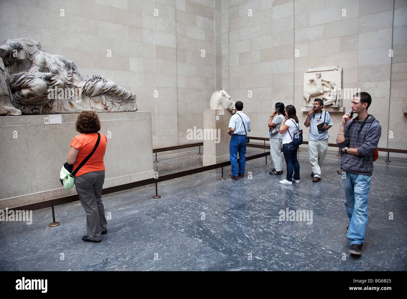 The British Museum, London. Parthenon sculptures Stock Photo - Alamy