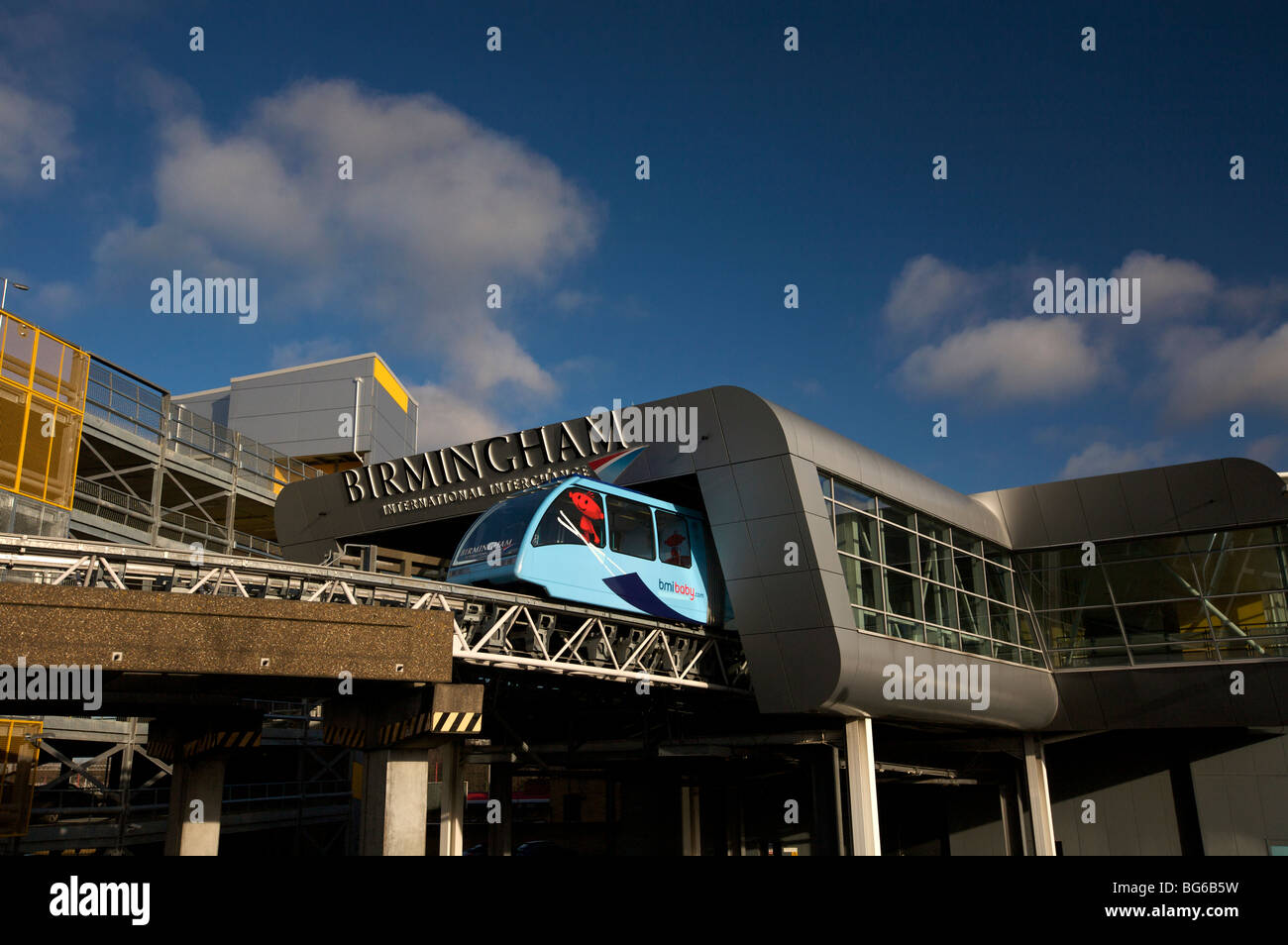 Airport monorail transportation hi-res stock photography and images - Alamy