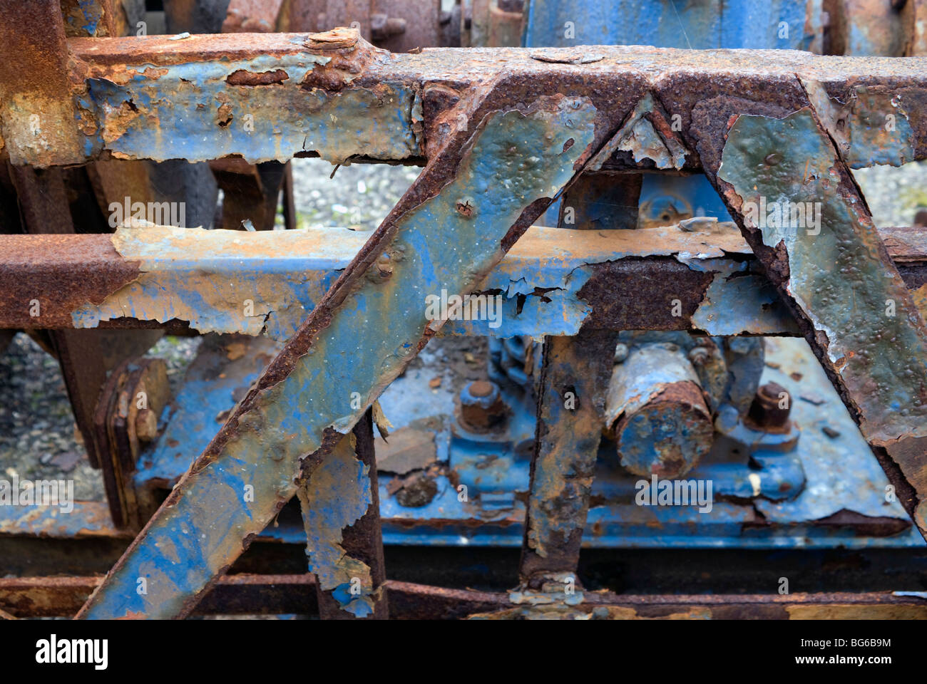 Rusted old machinery Stock Photo - Alamy