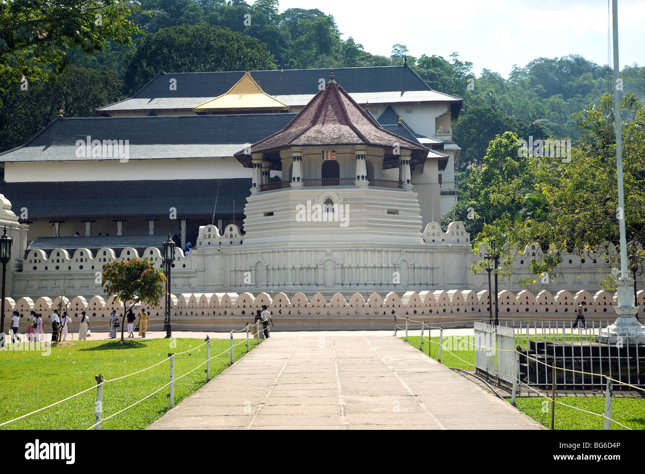 The temple of the tooth, Kandy, Sri Lanka. (Sri Dalada Maligawa Stock ...