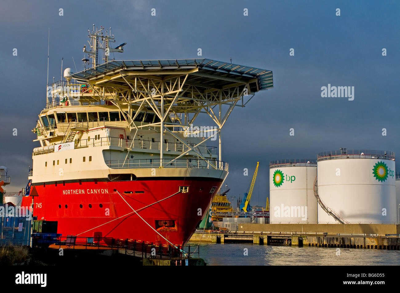 MV Northern Canyon DP II, UT-745 ROVSVSCO 5601 with fitted Heli-deck ...