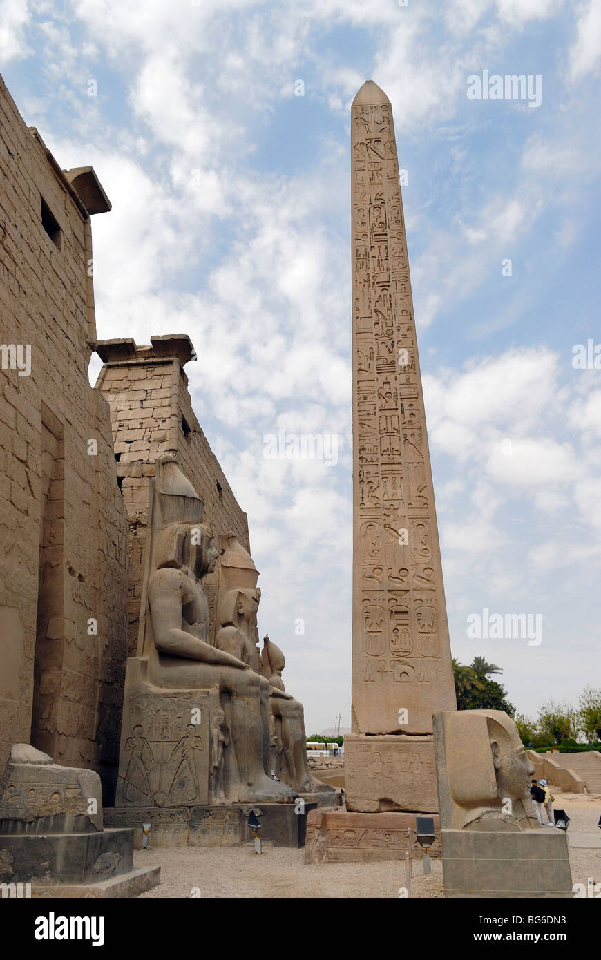 Obelisk of Karnak temple complex, Luxor, Egypt Stock Photo - Alamy
