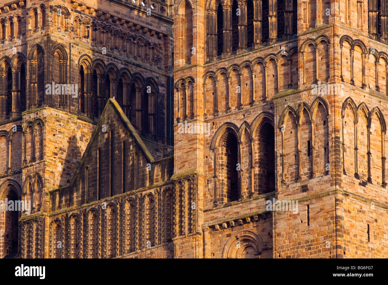 Durham cathedral detail architecture hi-res stock photography and ...