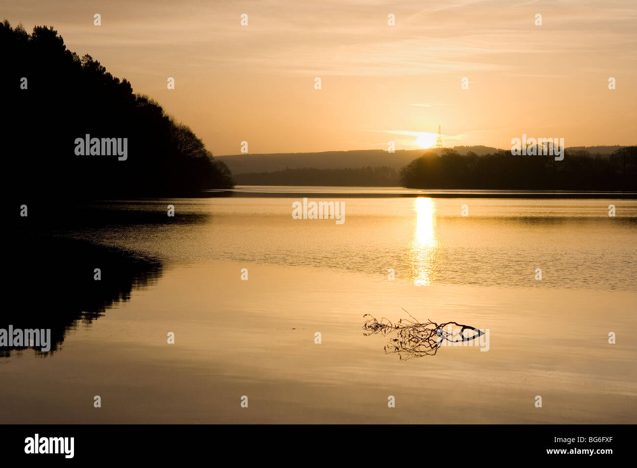 Fewston Reservoir is in the Washburn valley north of Otley, and west of ...