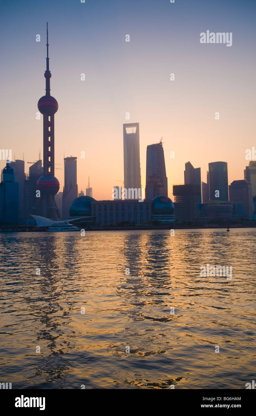 Pudong Skyline and Huangpu River, Shanghai, China Stock Photo - Alamy