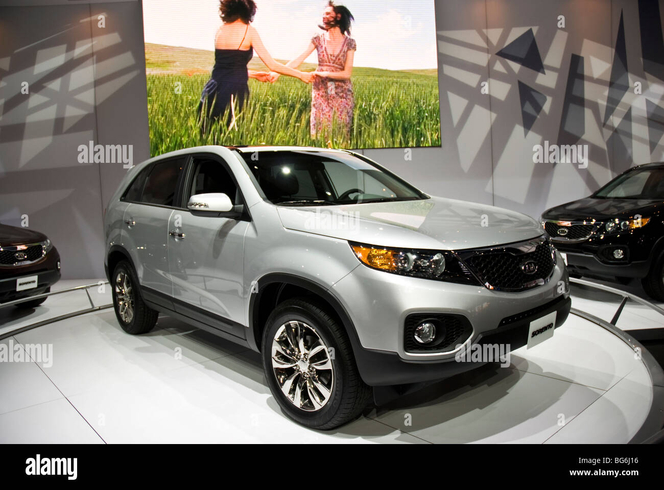 Kia at auto show hi-res stock photography and images - Alamy
