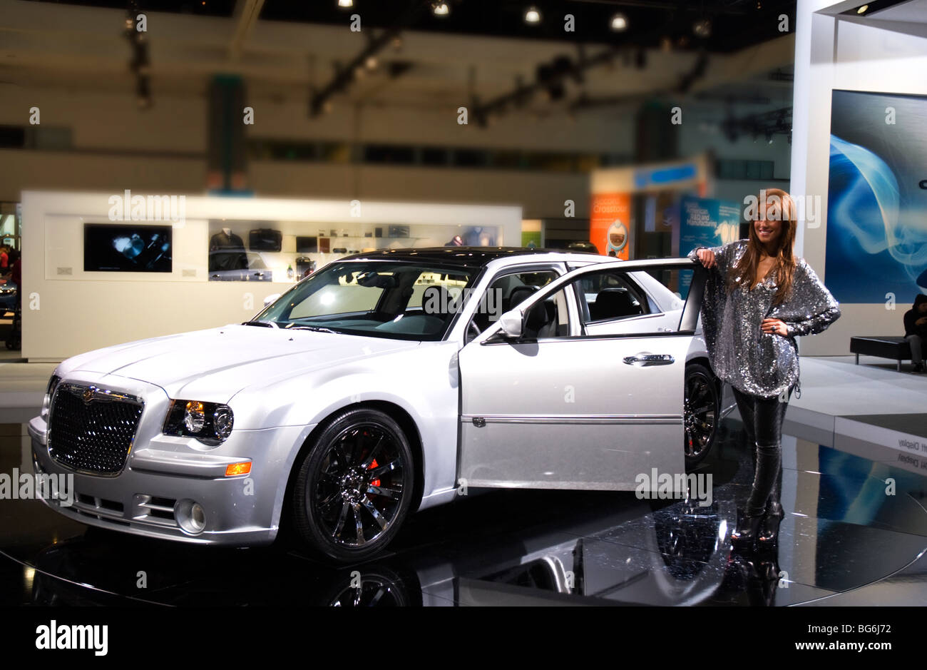 A 2010 Chrysler 300 DUB edition at the 2009 LA Auto Show in the Los ...
