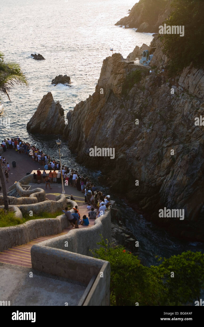 Acapulco Cliff Divers Acapulco, Mexico Stock Photo - Alamy