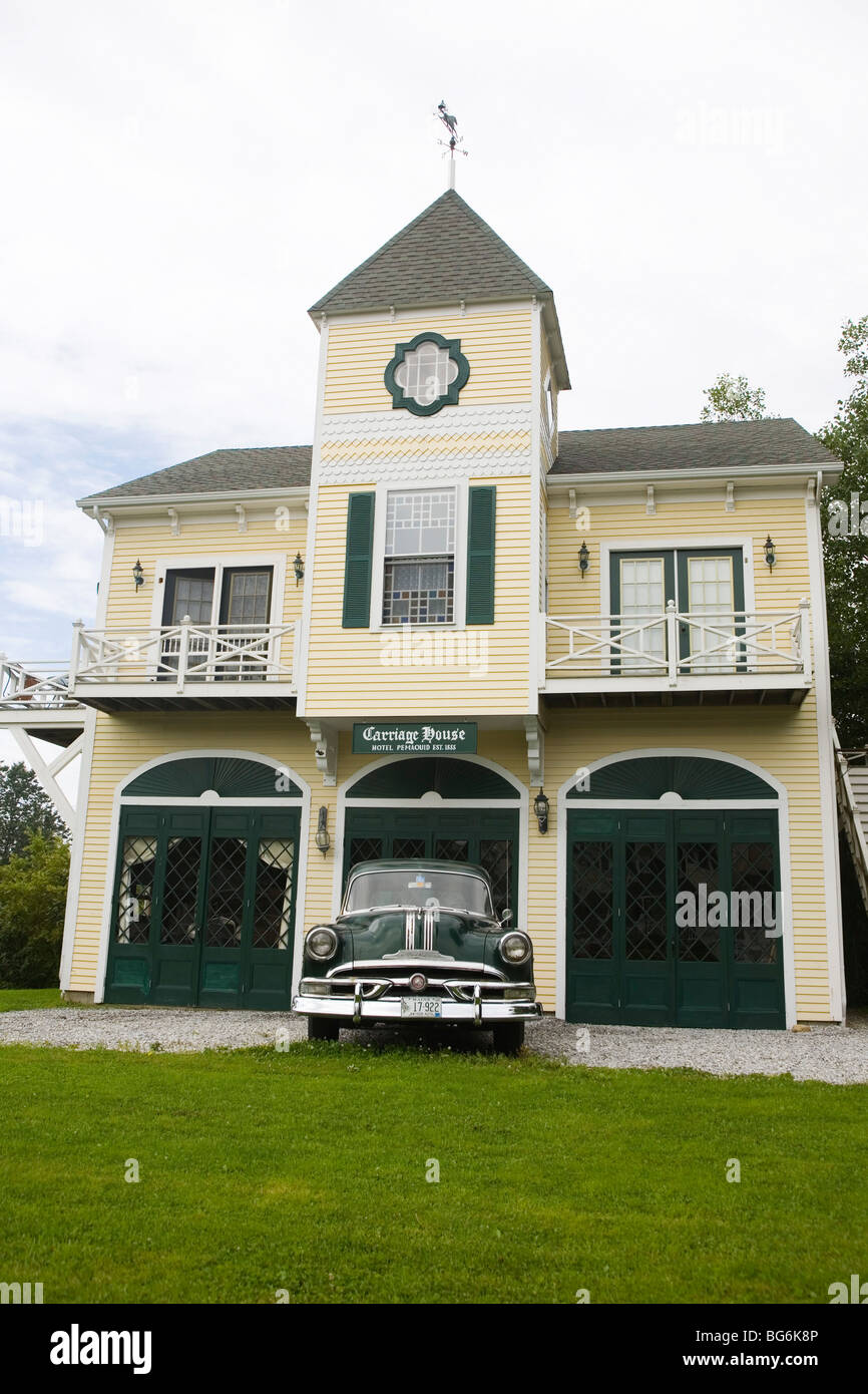 Hotel Pemaquid Bristol, Maine Stock Photo - Alamy