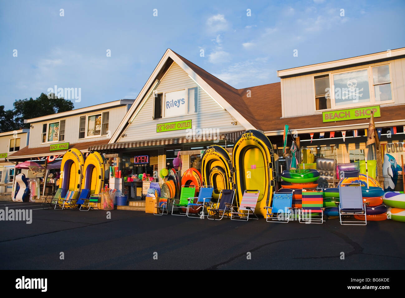 Beach Supply Store Cape Cod, Massachusetts Stock Photo - Alamy