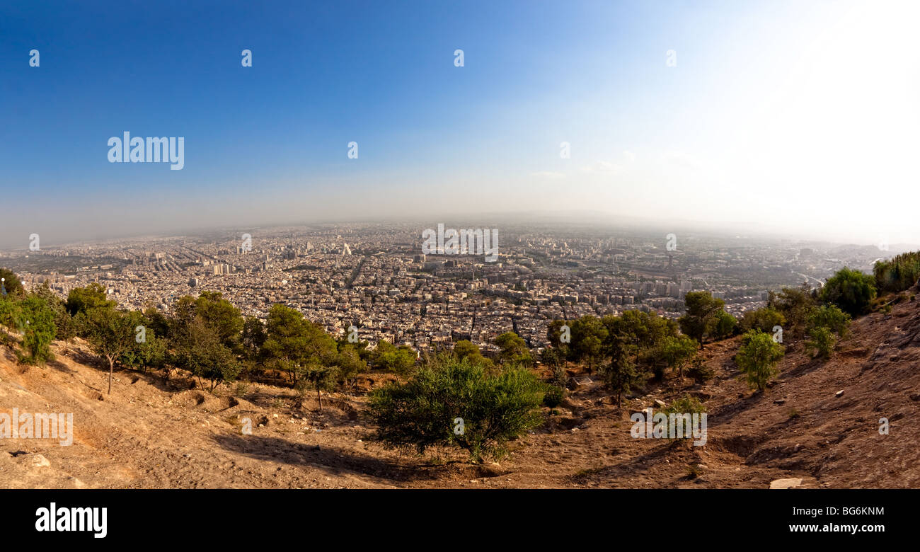 Aerial view city damascus syria hi-res stock photography and images - Alamy
