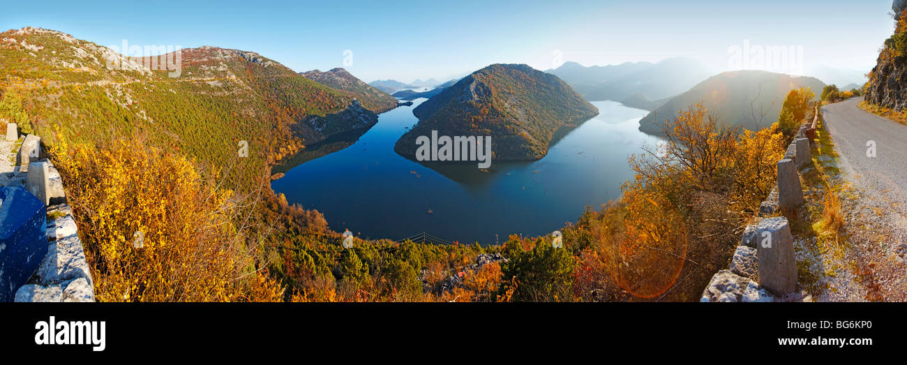 Skadar Lake National Park at Fall, Rijeka Crnojevica, Montenegro at ...