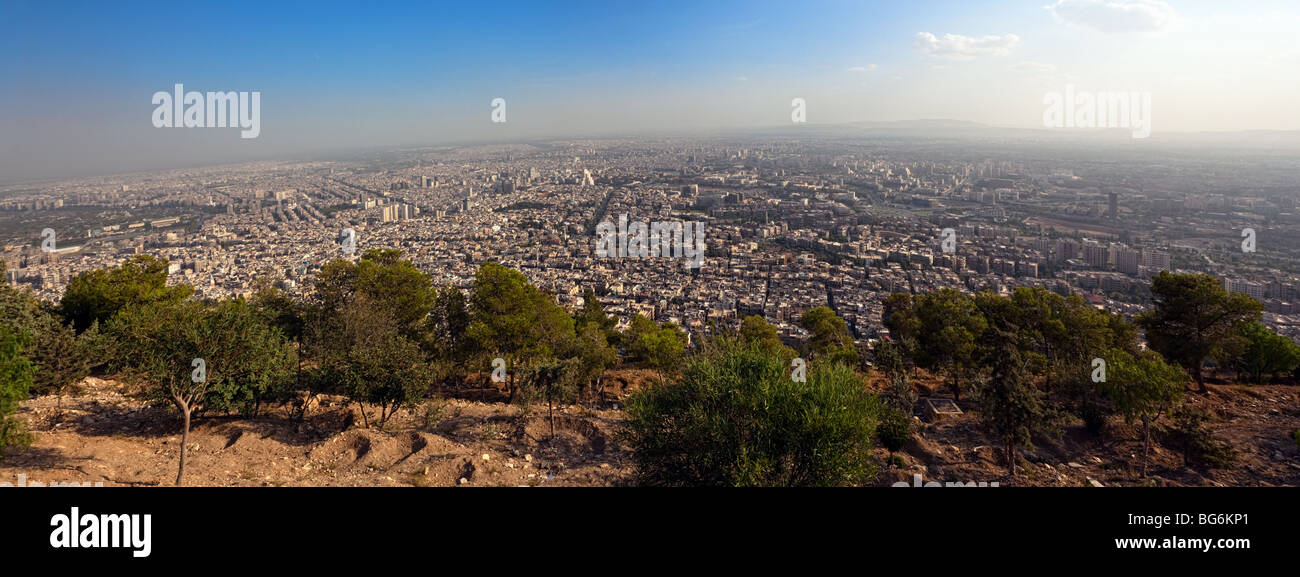Aerial view city damascus syria hi-res stock photography and images - Alamy