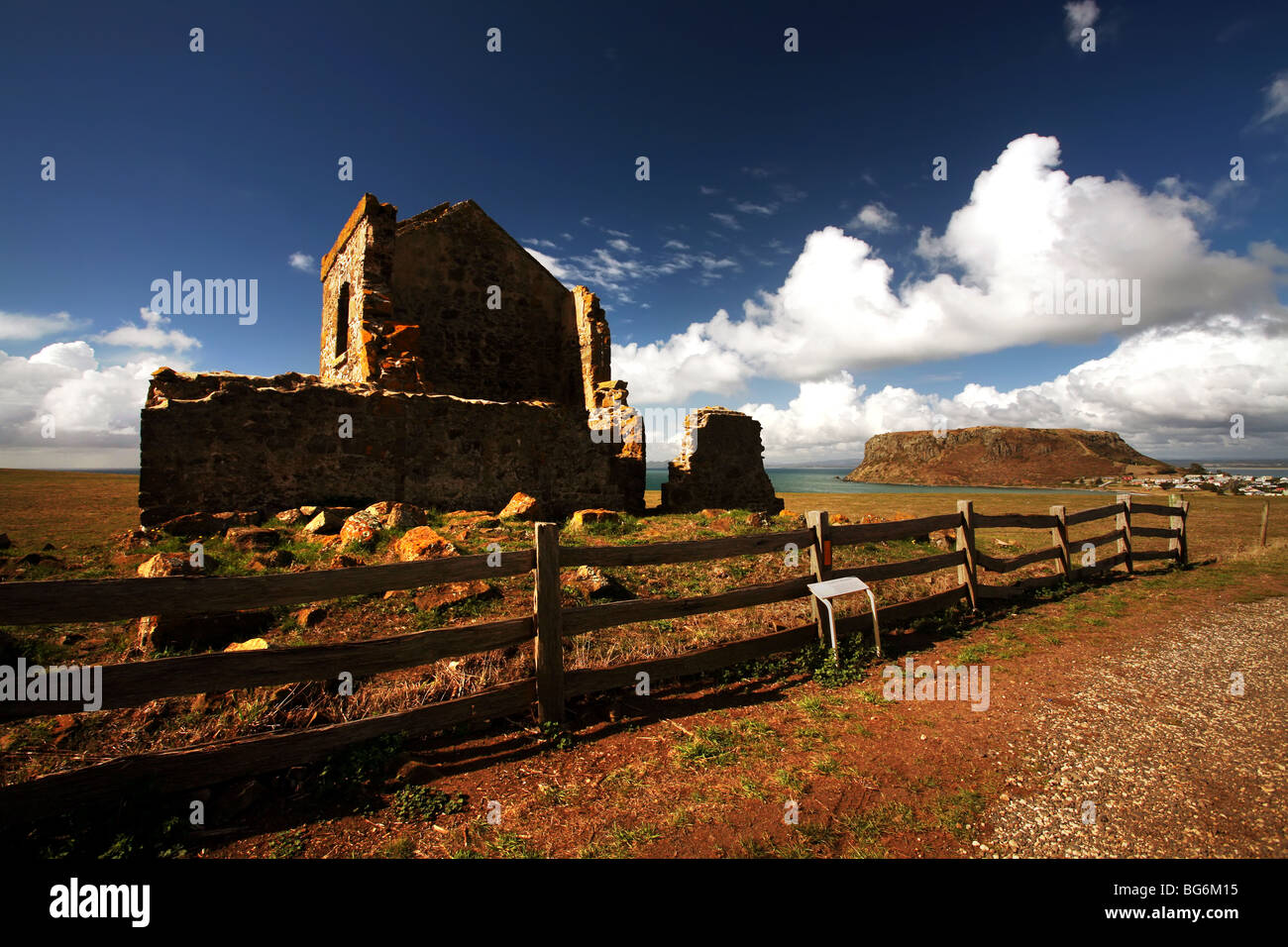 Old Convict Building Stanley Tasmania Stock Photo - Alamy