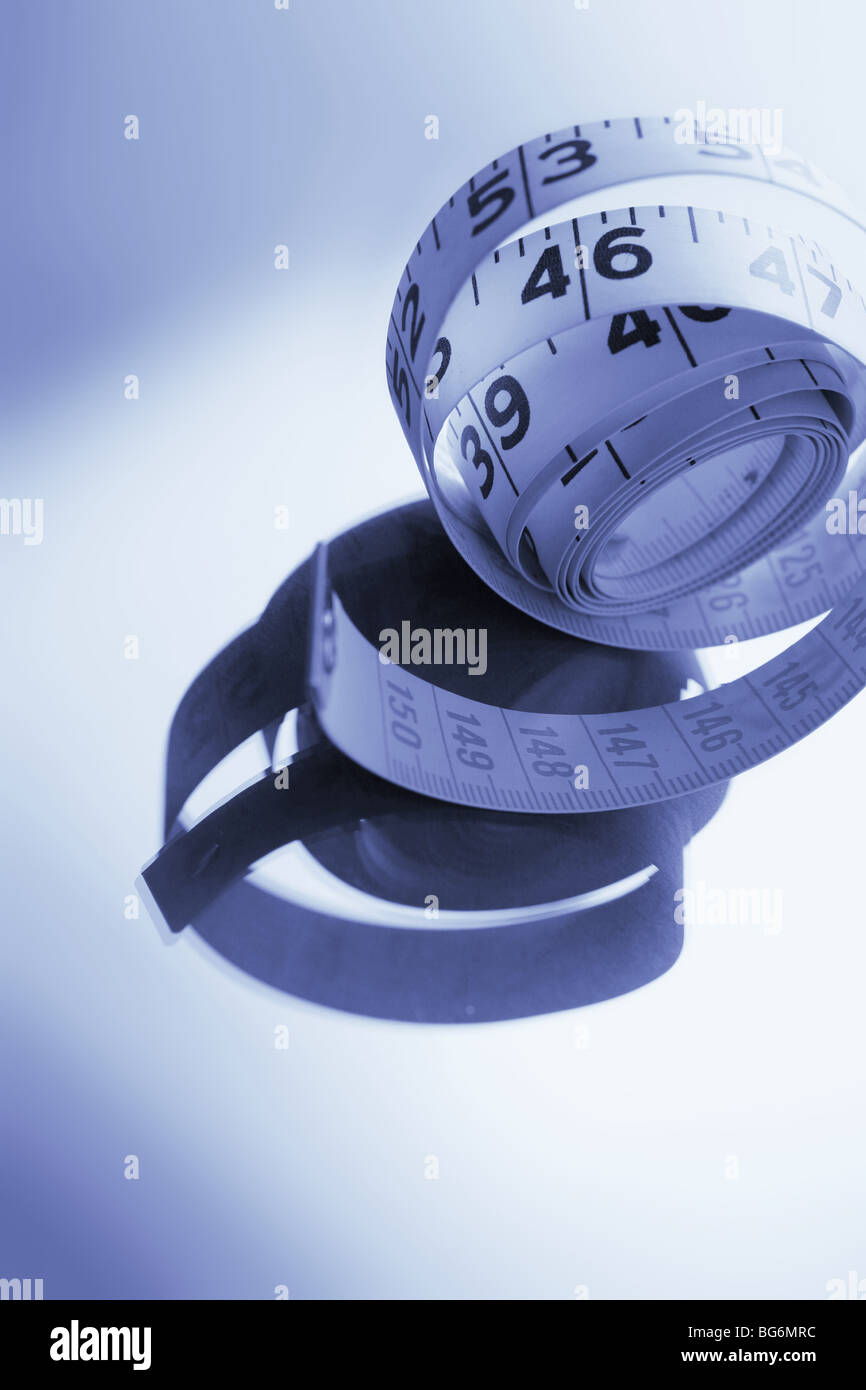 Roll of Tape Measure Stock Photo - Alamy