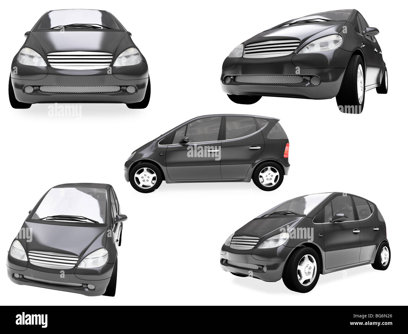 Isolated collection of small car Stock Photo - Alamy