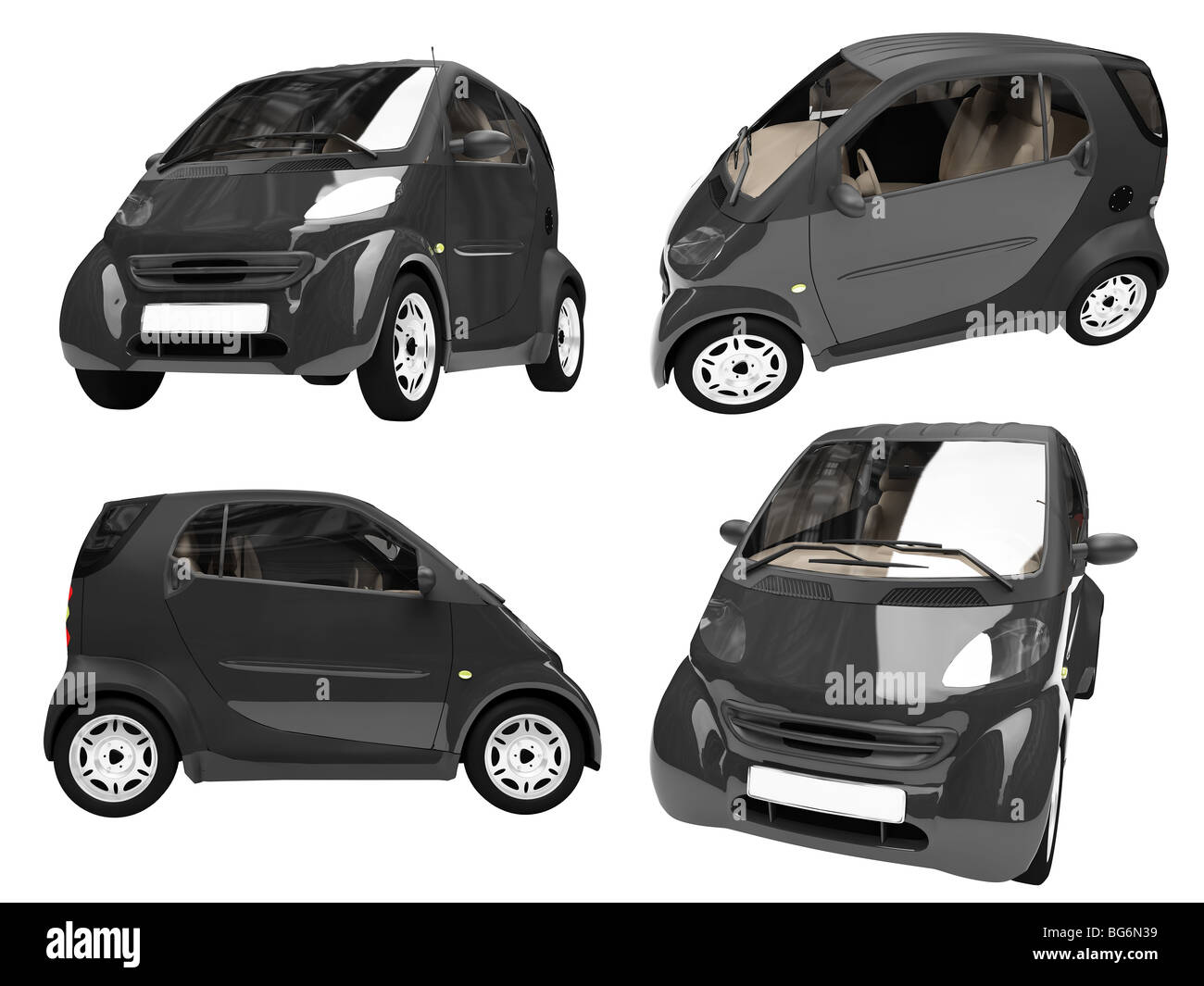 Isolated collection of small car Stock Photo - Alamy