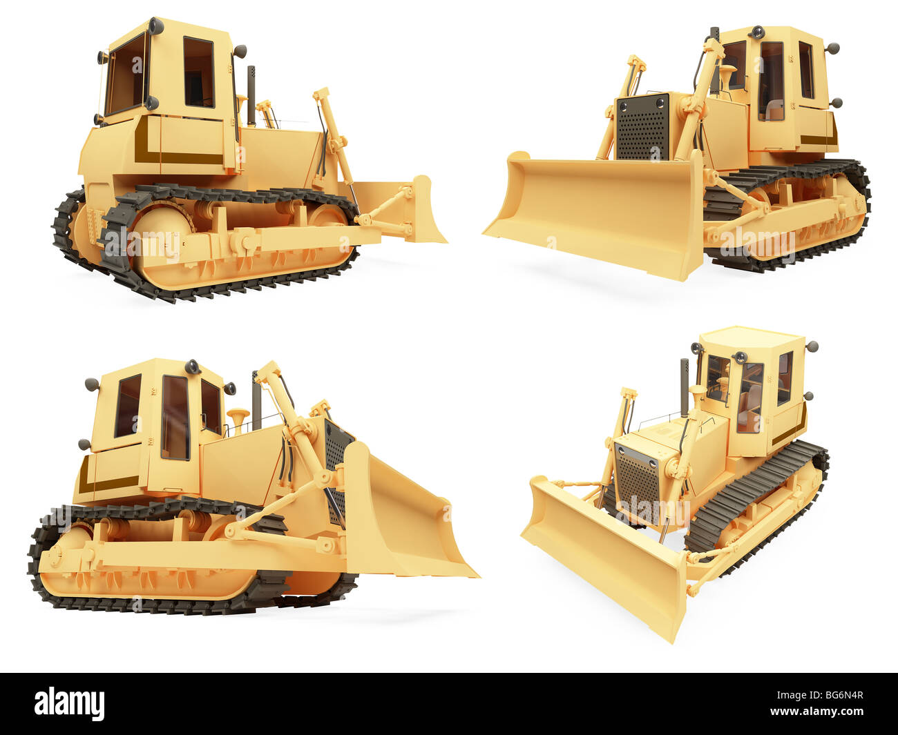 Isolated collection of construction vehicle Stock Photo - Alamy