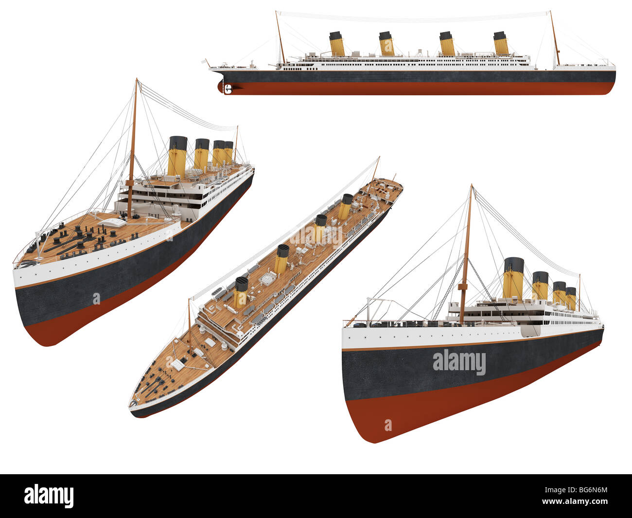 Titanic ship Cut Out Stock Images & Pictures - Alamy