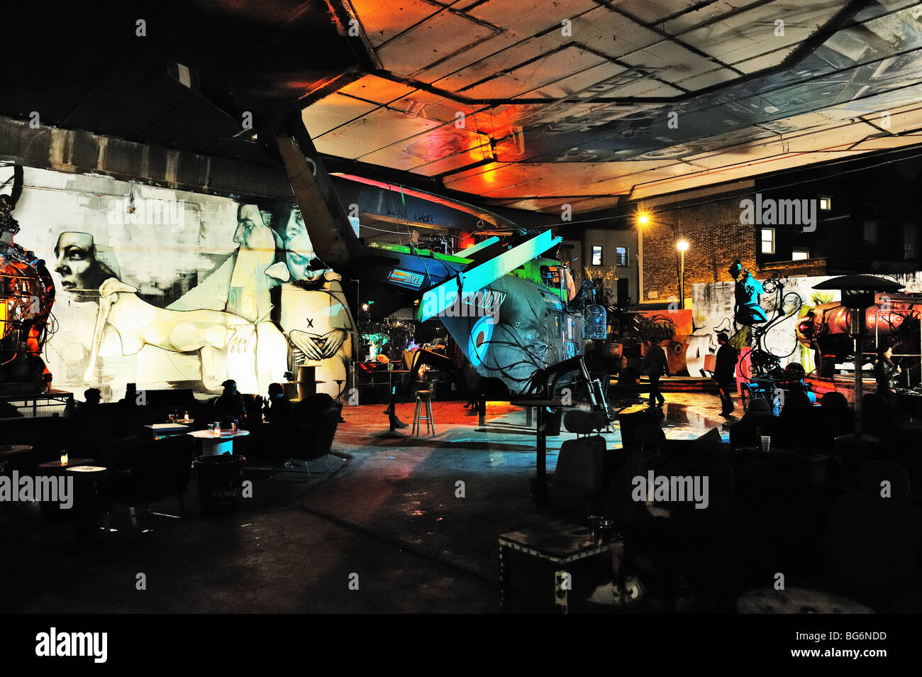 Street art from Mutoid Waste and UK's leading graffiti artists at ...