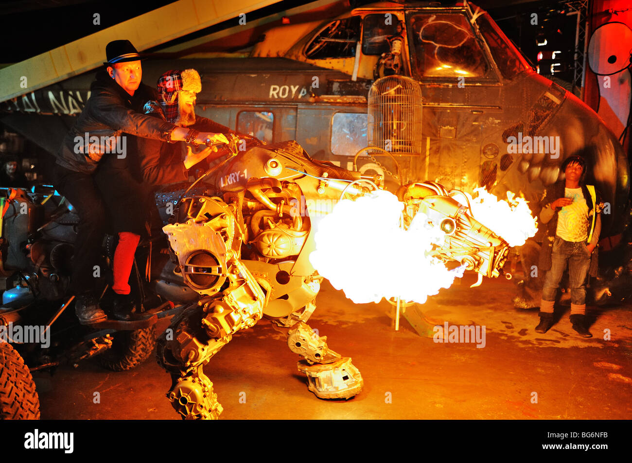 Street art from Mutoid Waste and UK's leading graffiti artists at ...