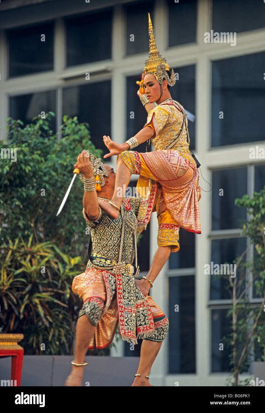 Thai Drama performance, Bangkok, Thailand Stock Photo - Alamy