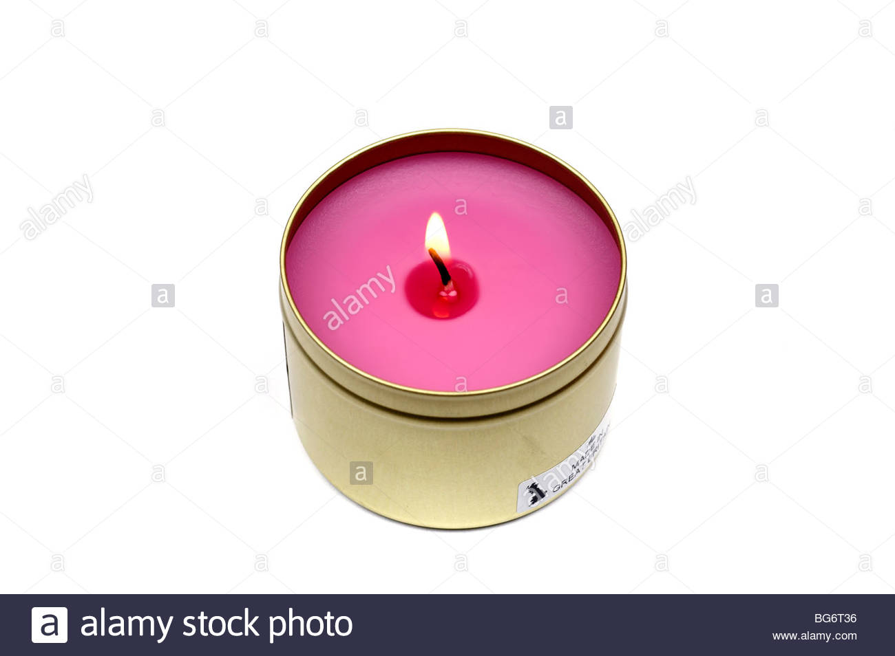 Lighting candles burning candle Cut Out Stock Images & Pictures - Alamy