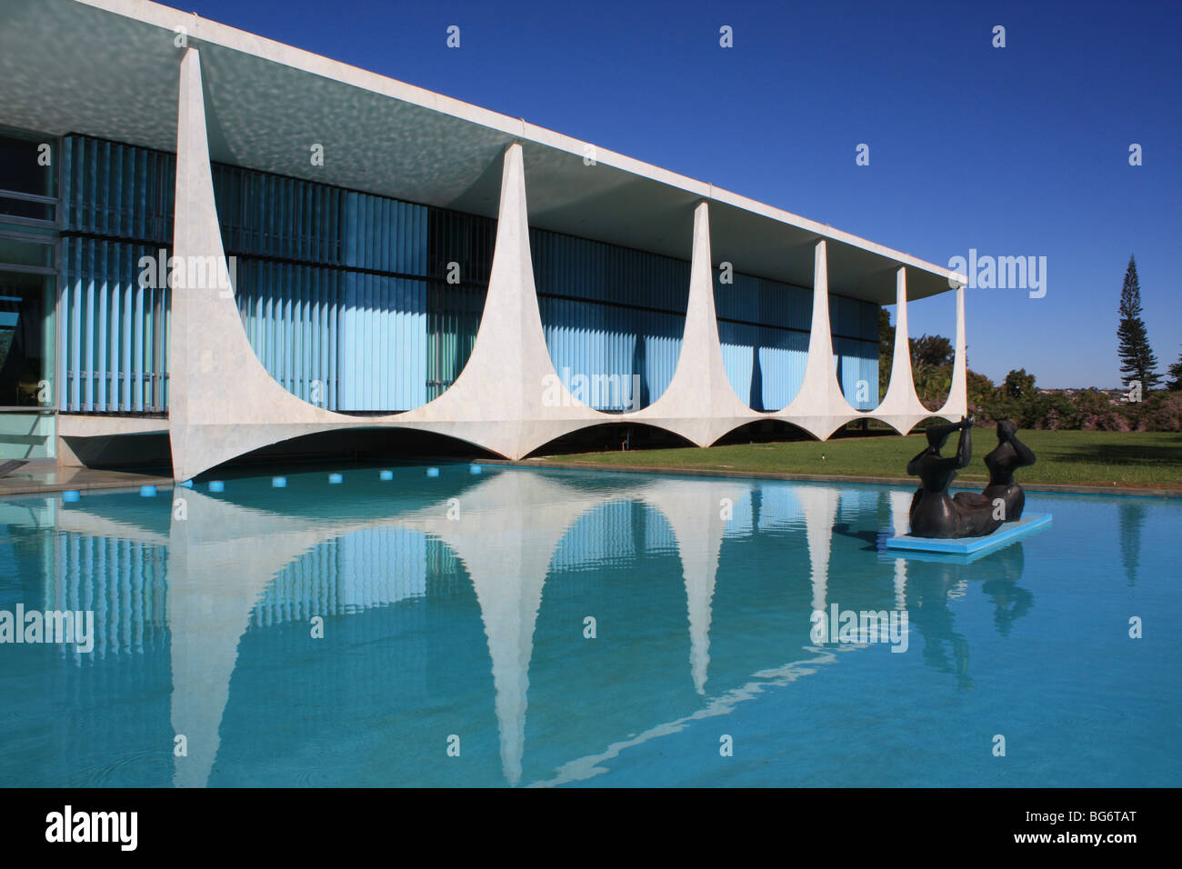 Alvorada Palace Brasilia Presidential Palace In The Chapel At