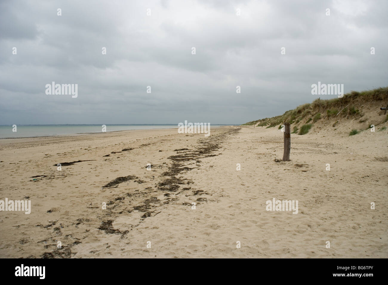 Utah Beach scene of American Landings on D Day 6 June 1944 Normandy ...