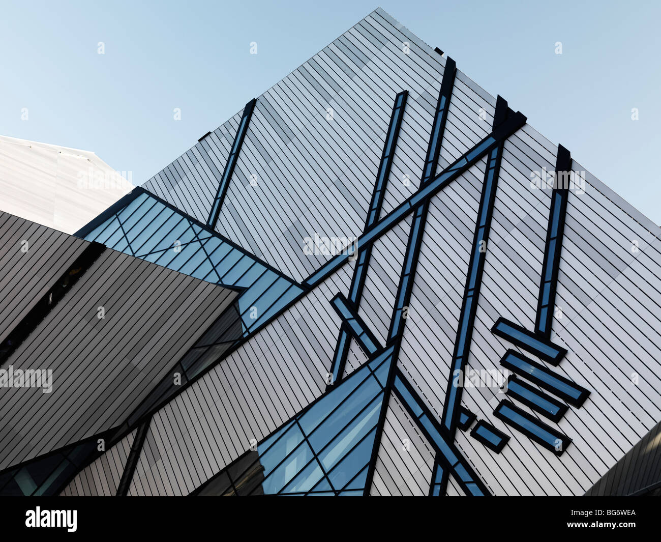 Fragment of Royal Ontario Museum building. Toronto, Ontario, Canada ...